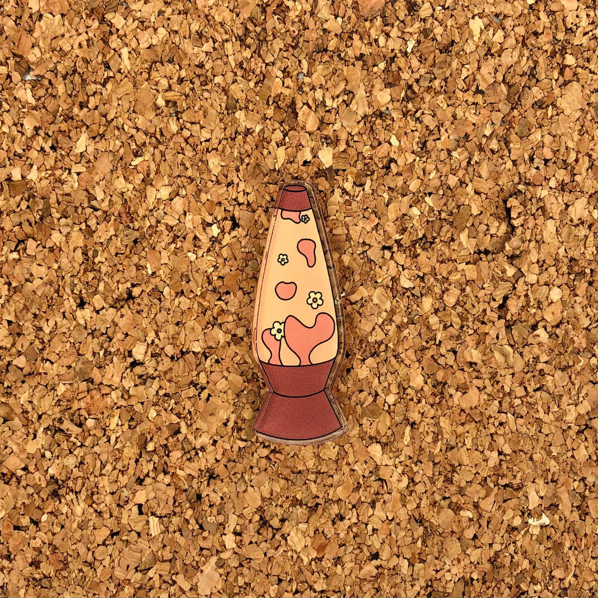 Lava Lamp Pin – Garden of Daisies